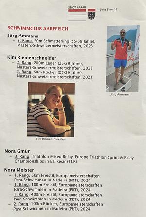 Verein | Schwimmclub Aarefisch